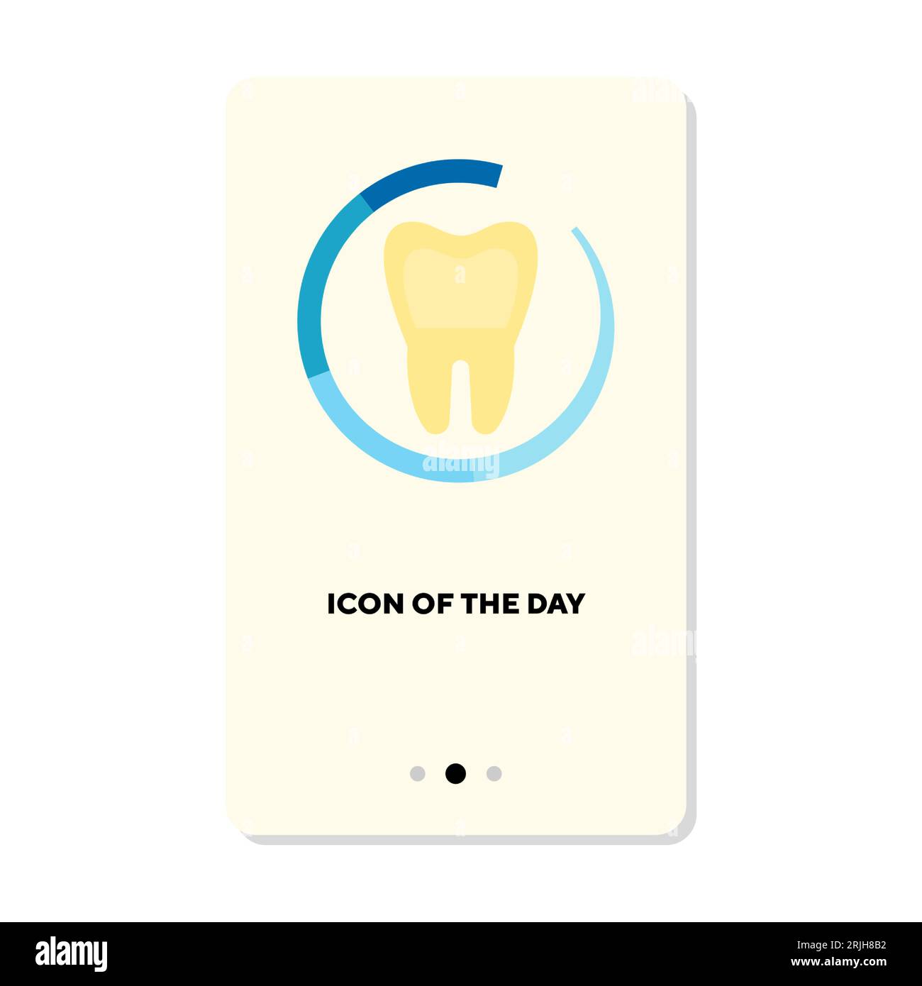 Tooth care vertical Stock Vector Images - Alamy