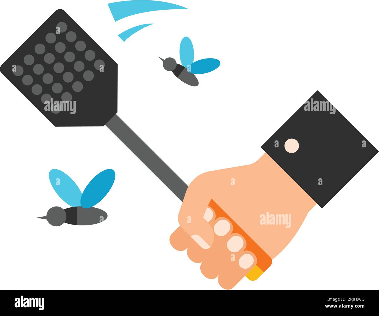 Using flyswatter icon Stock Vector Image & Art - Alamy