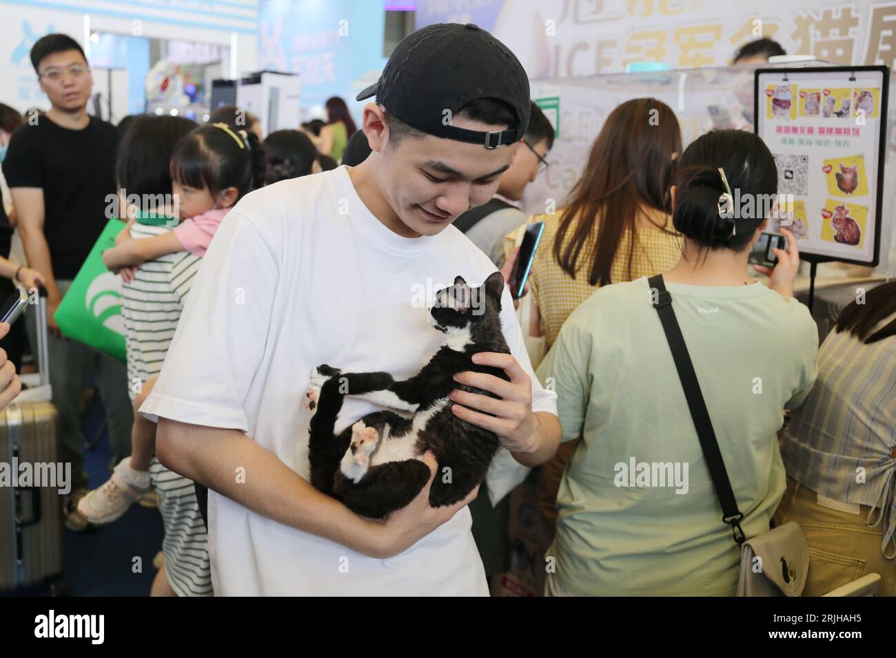 SHANGHAI, CHINA - AUGUST 18, 2023 - ICE International Cat Expo at Pet ...