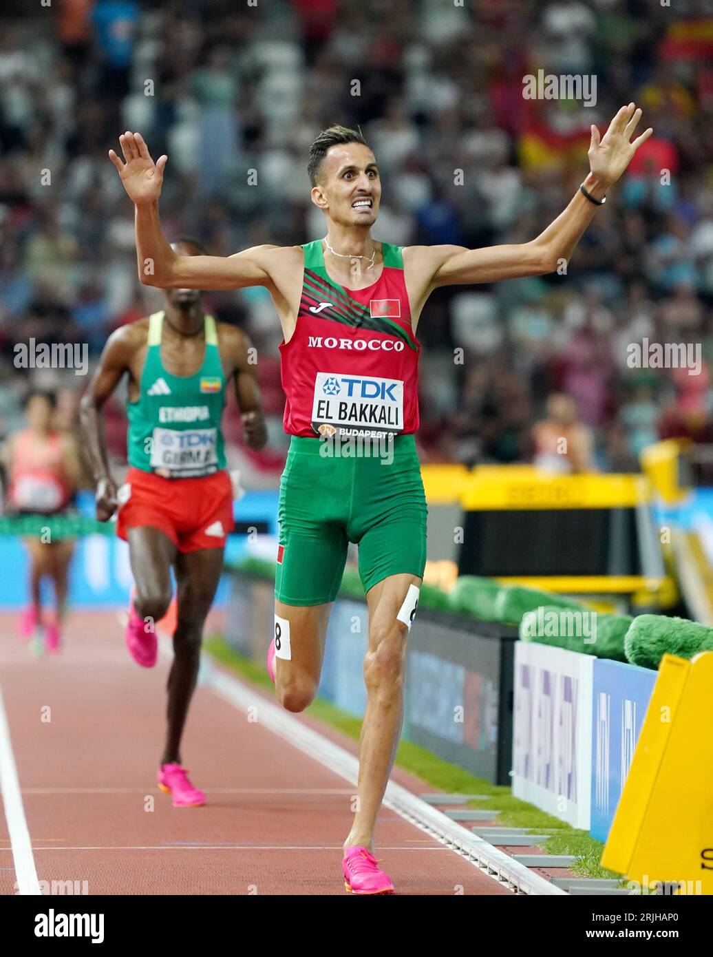 Soufiane El Bakkali (MAR) winner 3000m steeple chase men during the ...