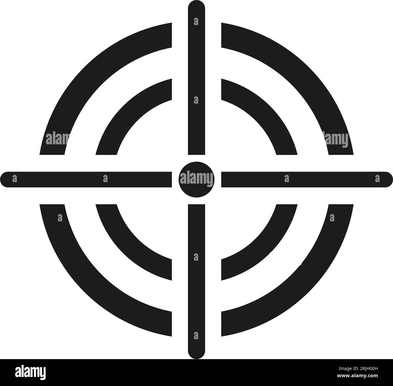 Target simple icon Stock Vector Image & Art - Alamy