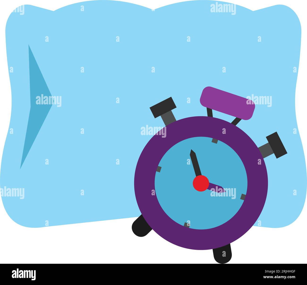 Clock night bedroom Cut Out Stock Images & Pictures - Alamy