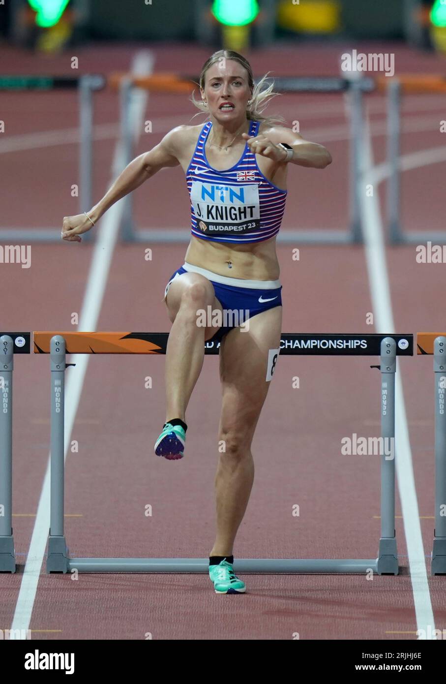 Budapest,HUN, 22 Aug 2023 Jessie Knight (GBR) action during the World ...