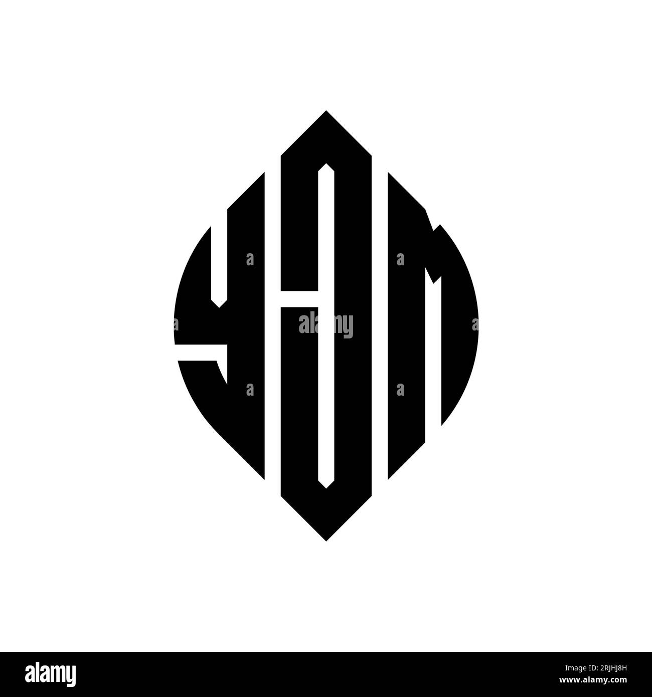 Yjm logo design hi-res stock photography and images - Alamy