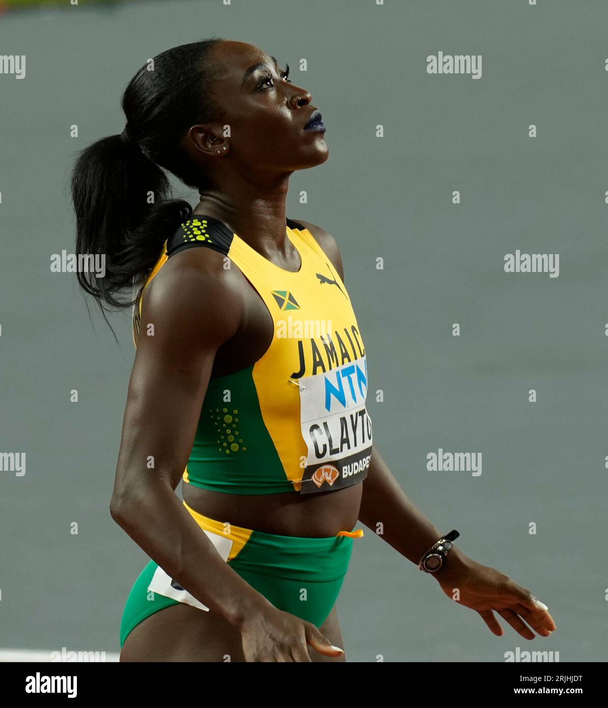 Budapest,HUN, 22 Aug 2023 Rushel Clayton (JAM) during the World ...