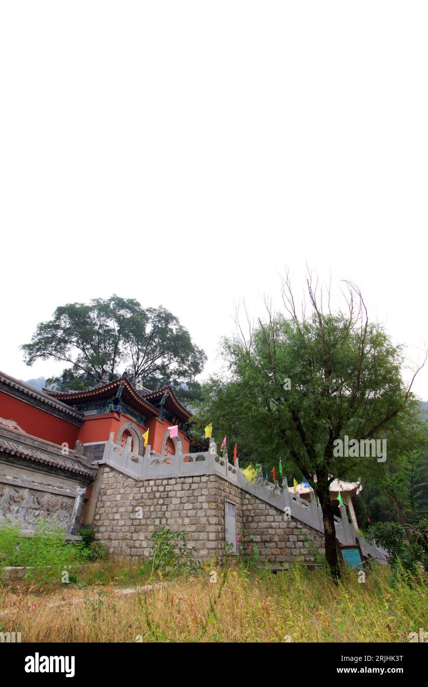 temple Landscape Architecture, in Tangshan City, Hebei Province, China ...