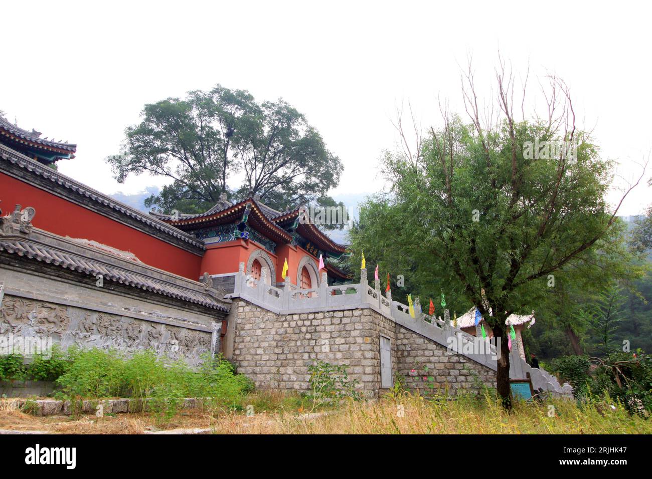 temple Landscape Architecture, in Tangshan City, Hebei Province, China ...