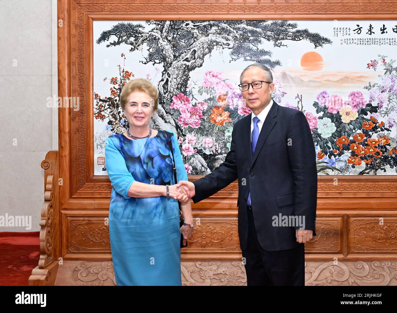 Beijing, China. 22nd Aug, 2023. Li Hongzhong, vice chairman of the ...