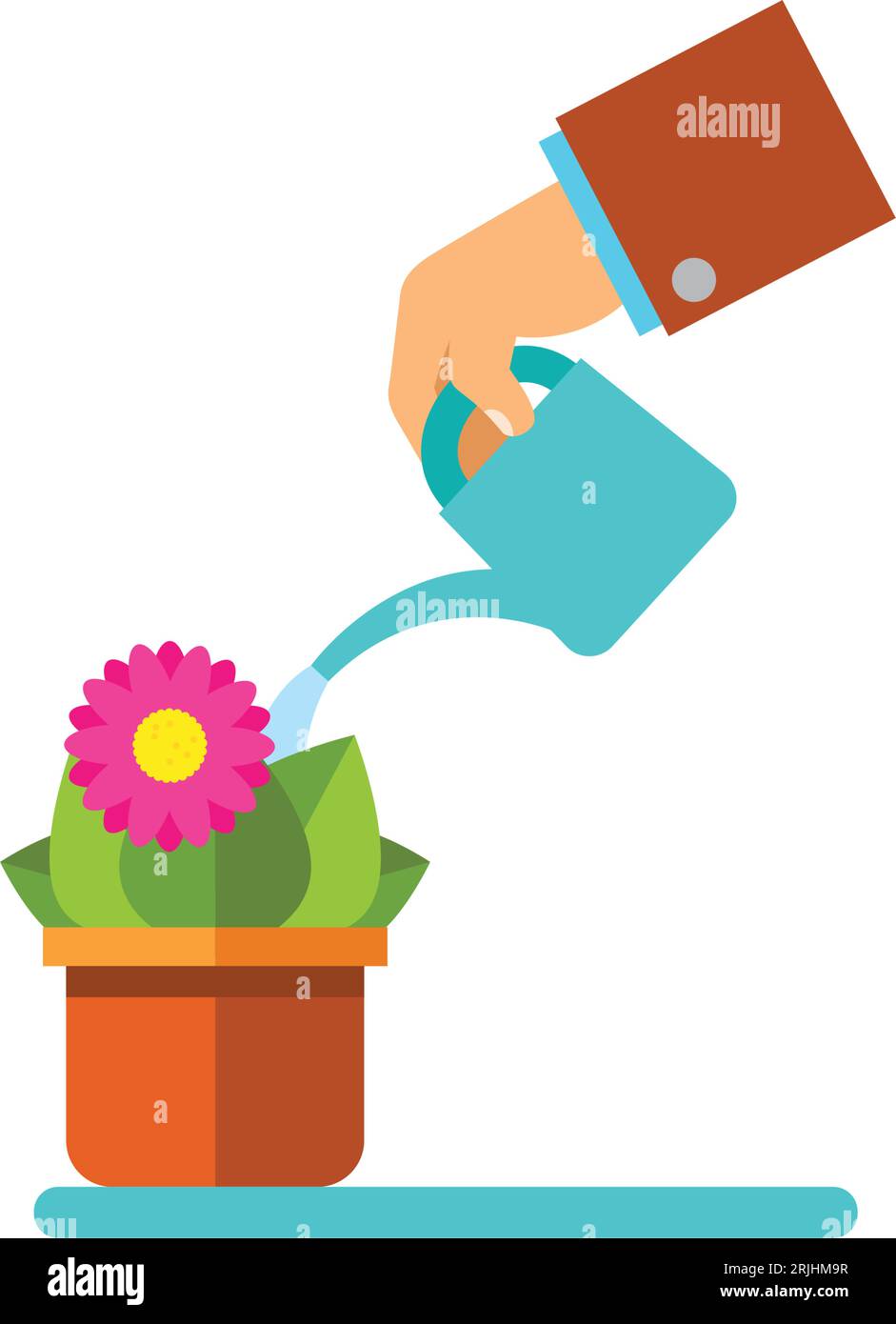 Male houseplant Stock Vector Images - Alamy
