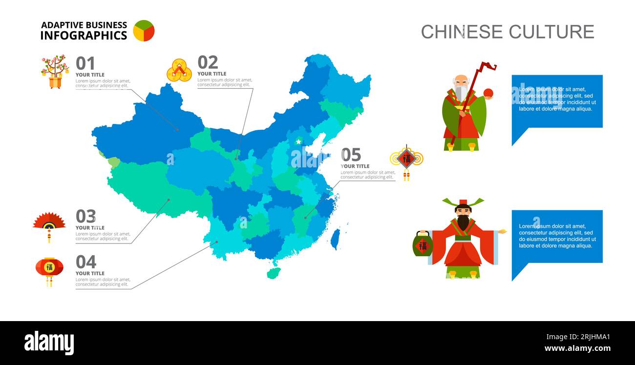 Map Infographics Slide Template Stock Vector Image & Art - Alamy