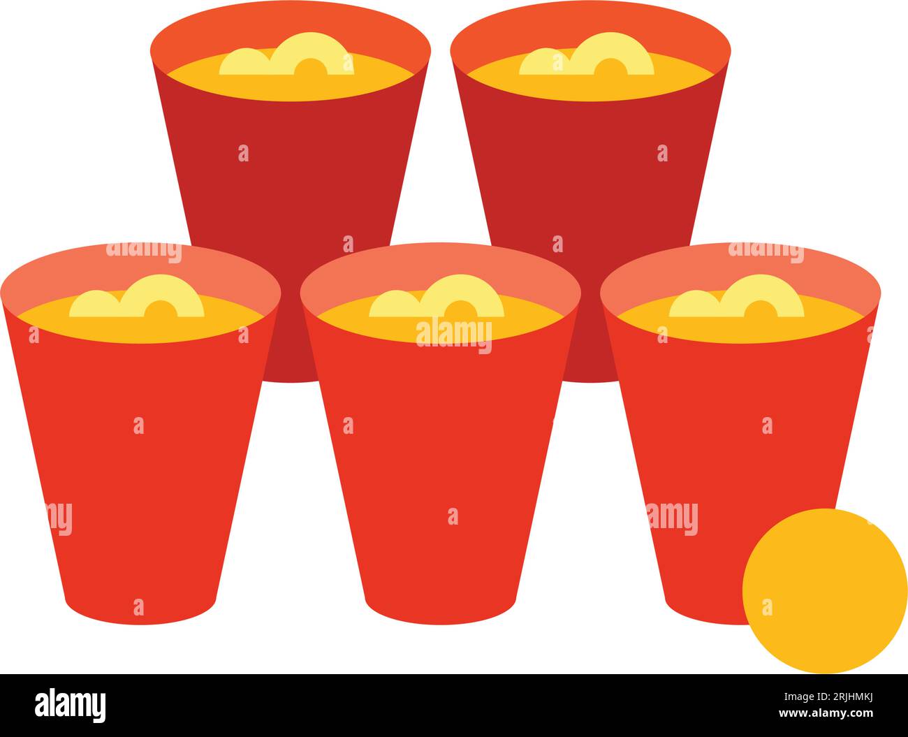 Beer pong game Cut Out Stock Images & Pictures - Alamy