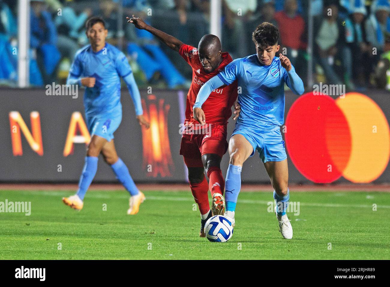 22nd August 2023: Stadium Hernando SIles, La Paz, Bolivia; Copa ...
