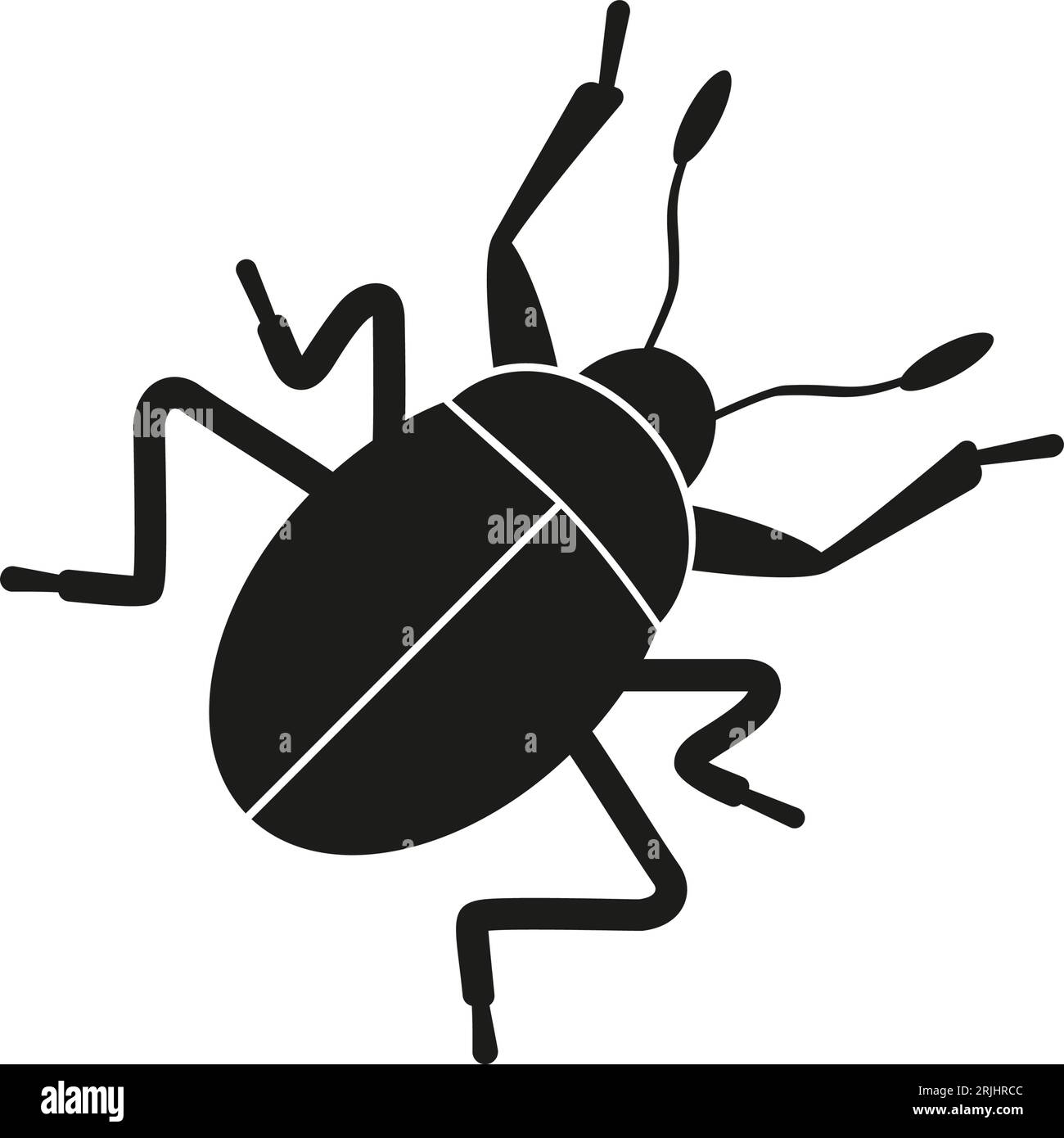Crawling insect simple icon Stock Vector Image & Art - Alamy