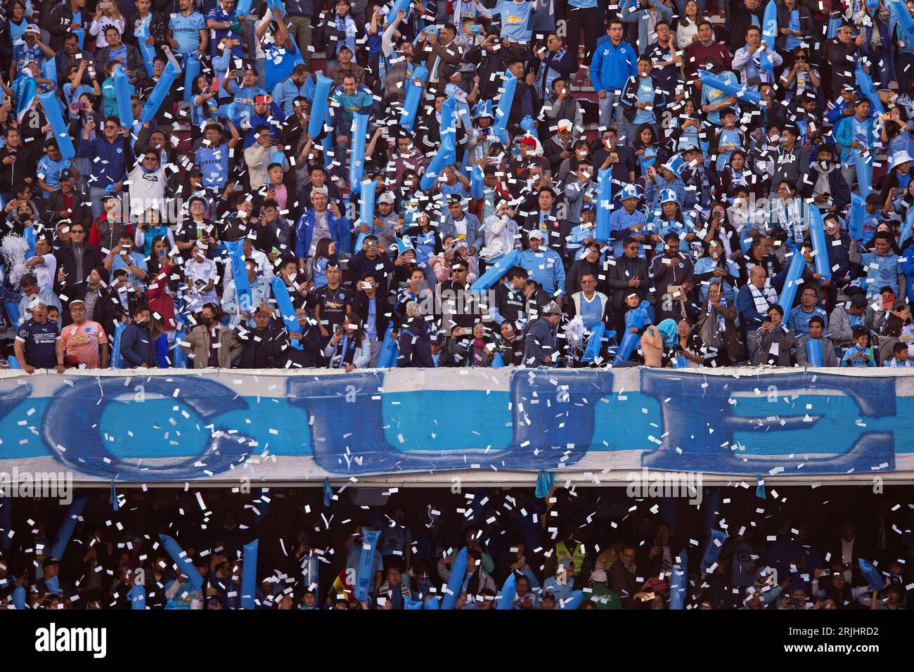22nd August 2023: Stadium Hernando SIles, La Paz, Bolivia; Copa ...