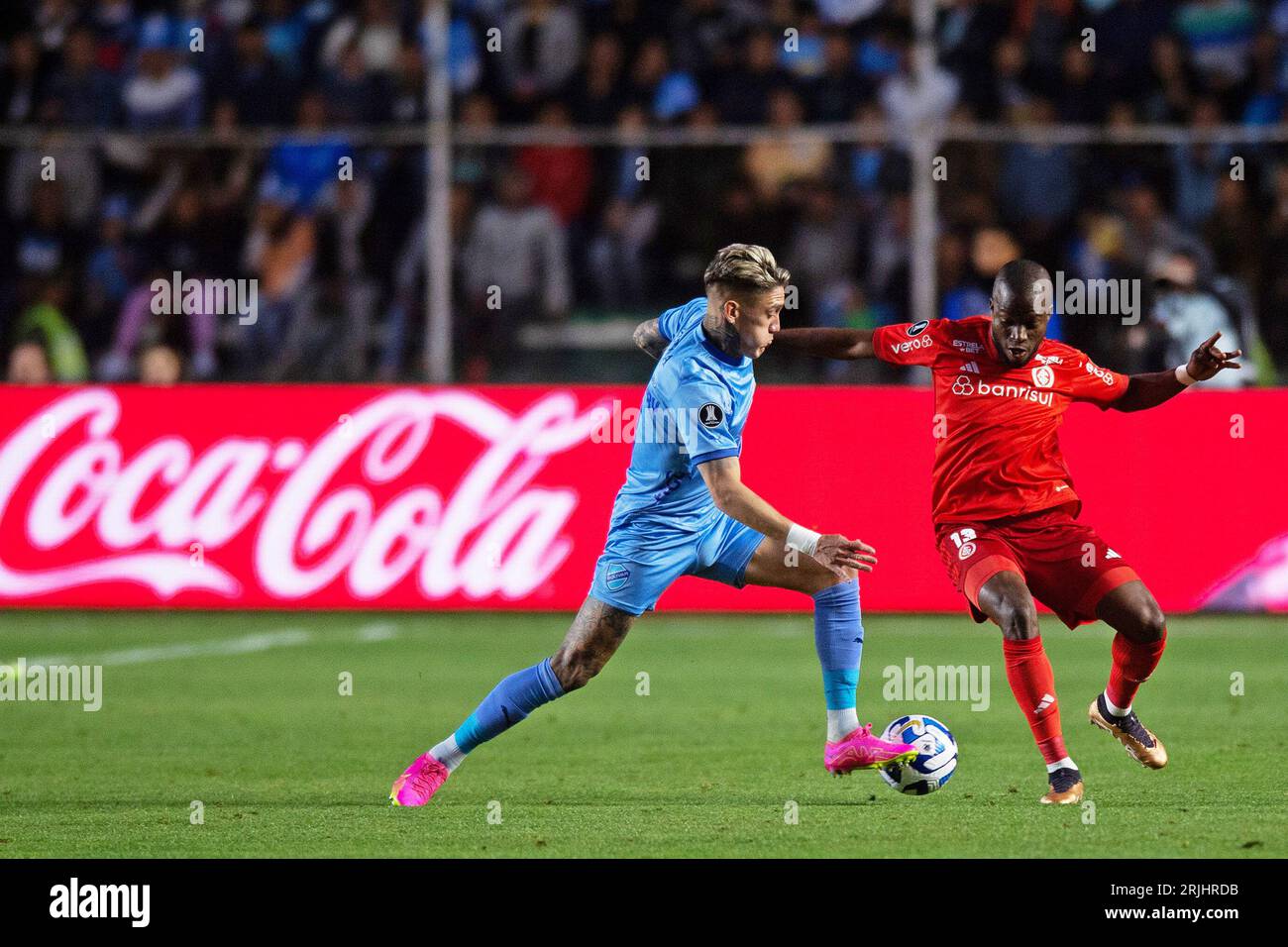 22nd August 2023: Stadium Hernando SIles, La Paz, Bolivia; Copa ...