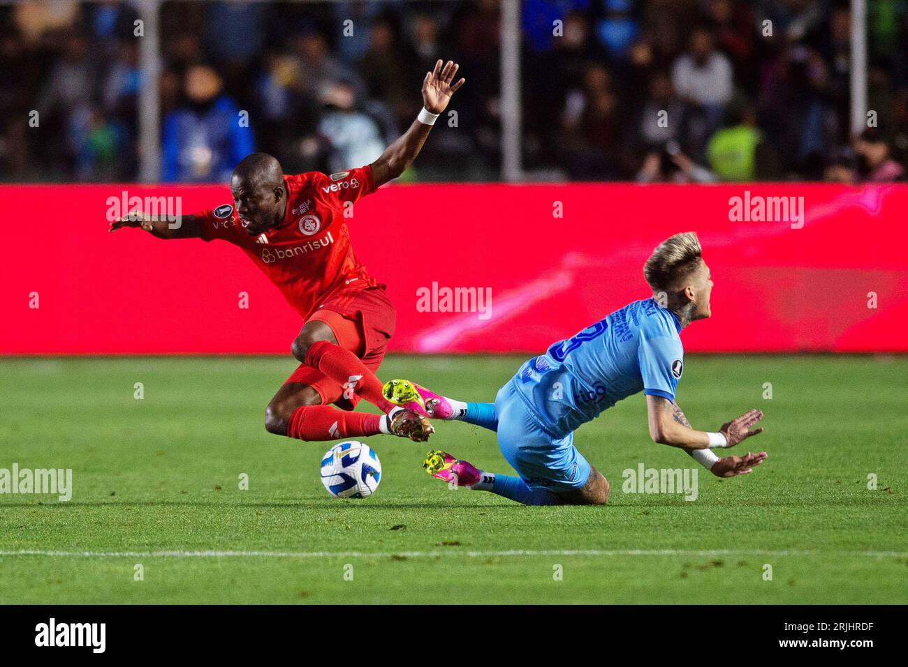 22nd August 2023: Stadium Hernando SIles, La Paz, Bolivia; Copa ...