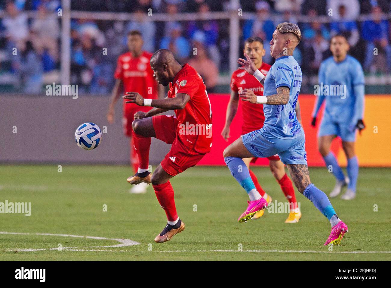22nd August 2023: Stadium Hernando SIles, La Paz, Bolivia; Copa ...
