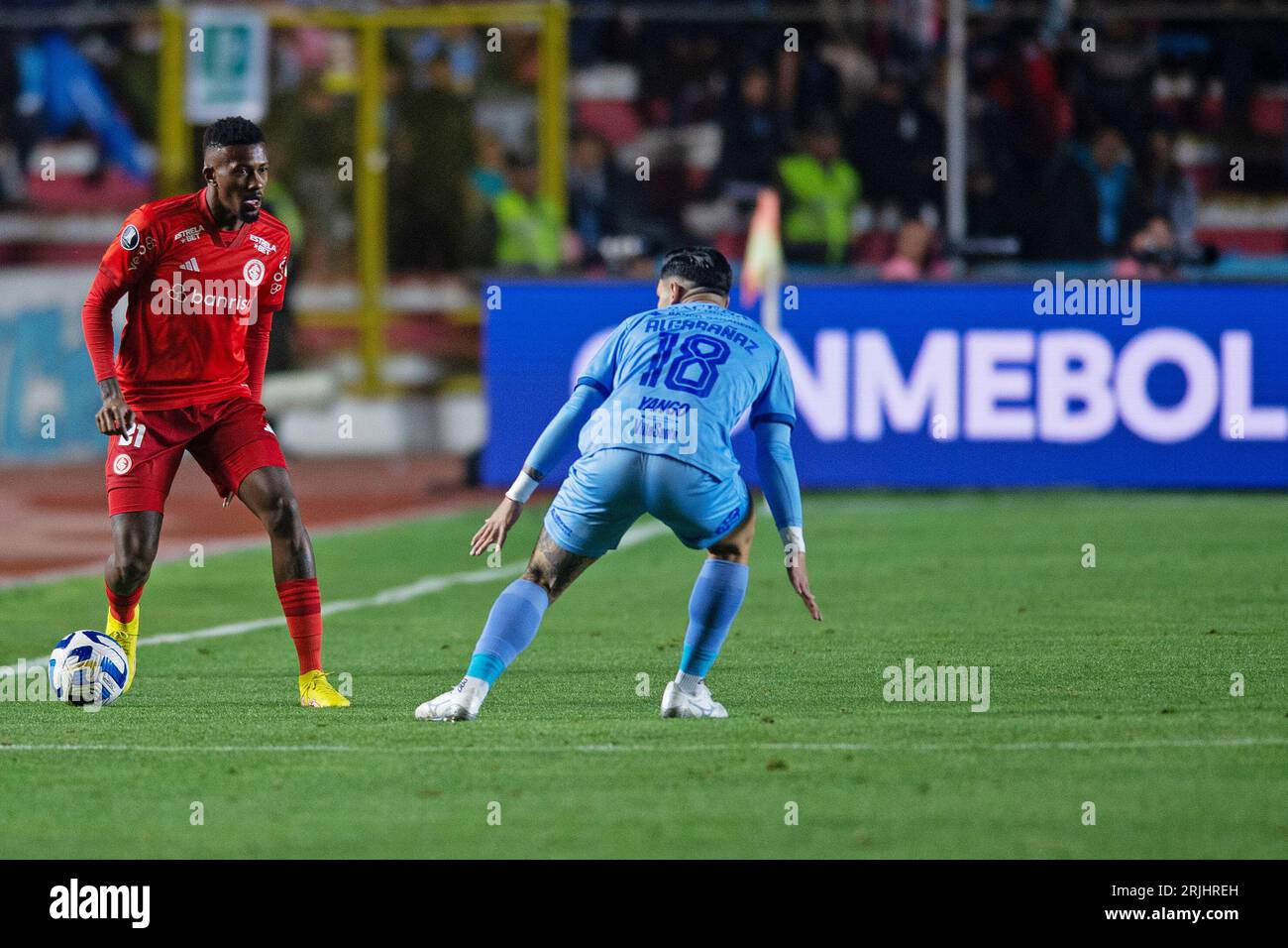 22nd August 2023: Stadium Hernando SIles, La Paz, Bolivia; Copa ...