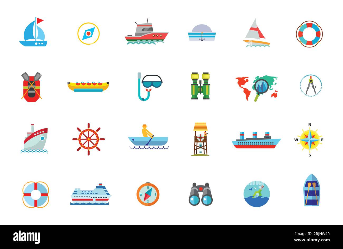 Journey buoy Stock Vector Images - Alamy
