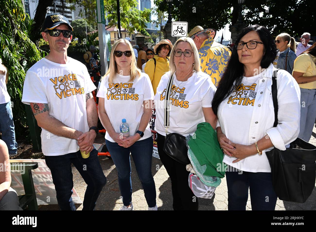 Brisbane, Australia. 23rd Aug, 2023. (Left to right) Lee Lovell ...