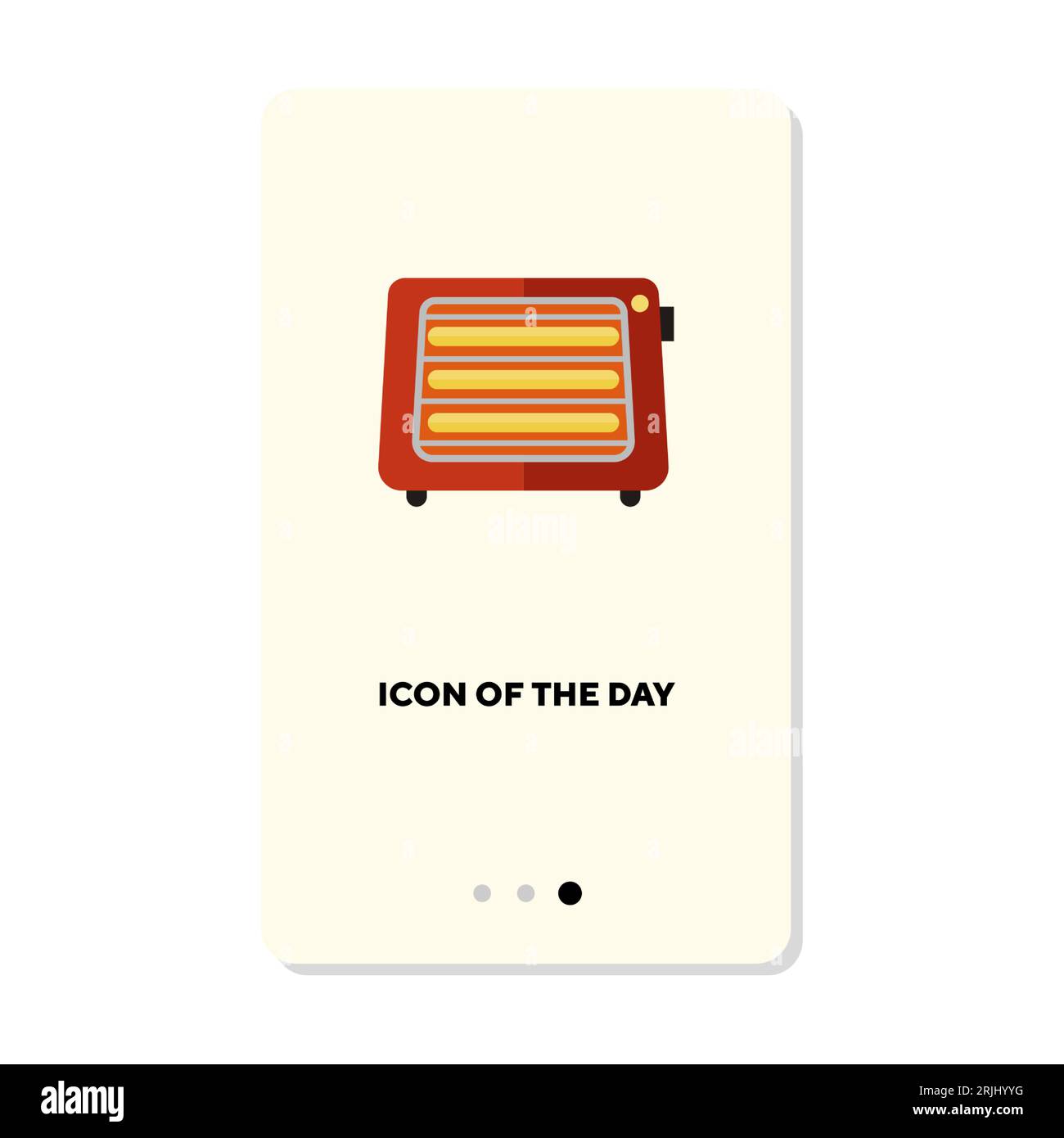 Space heater flat icon Stock Vector Image & Art - Alamy