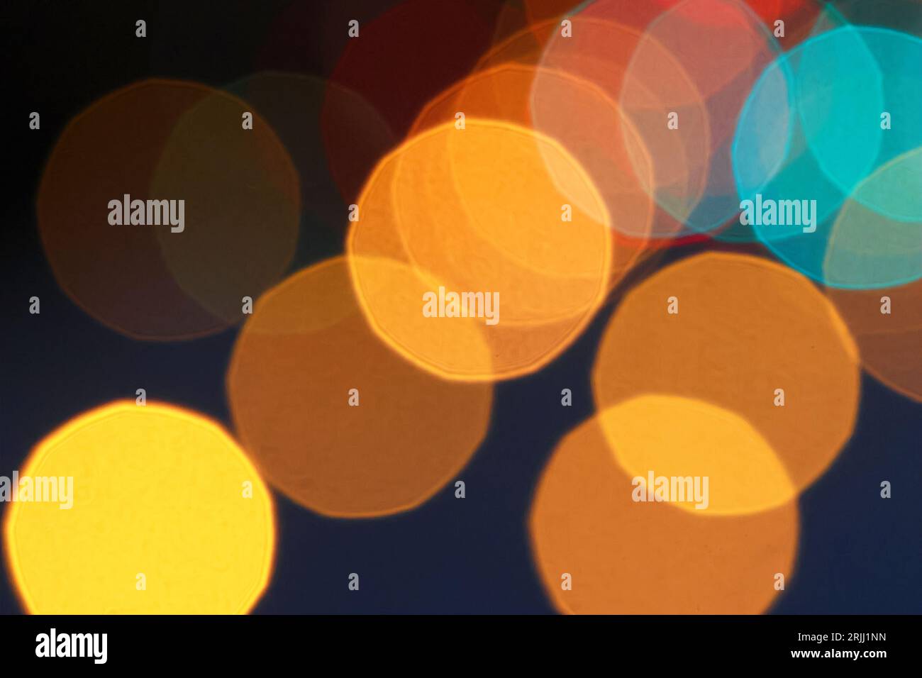 Abstract light art from focus blur photography Stock Photo - Alamy