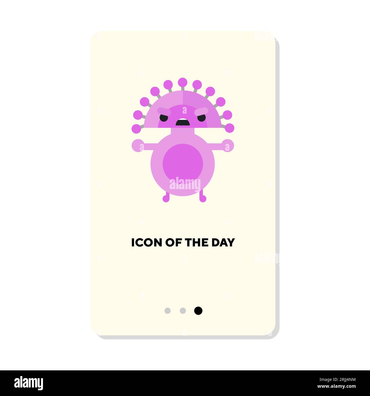 Purple bacterium Cut Out Stock Images & Pictures - Alamy