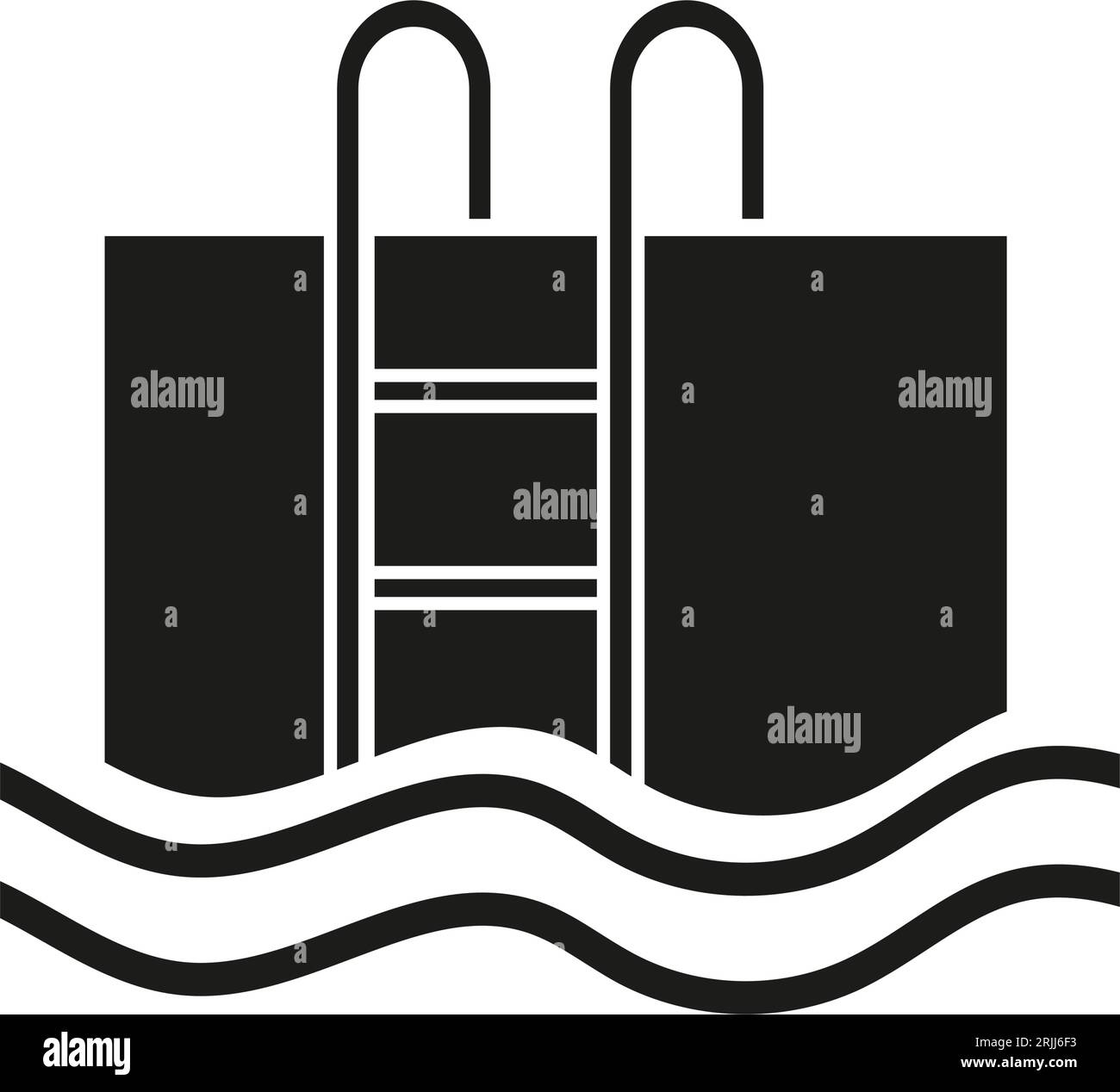 Swimming pool simple icon Stock Vector Image & Art - Alamy