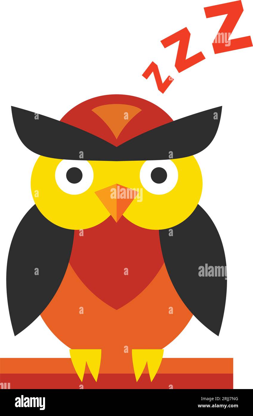 Sleeping single animal Stock Vector Images - Alamy