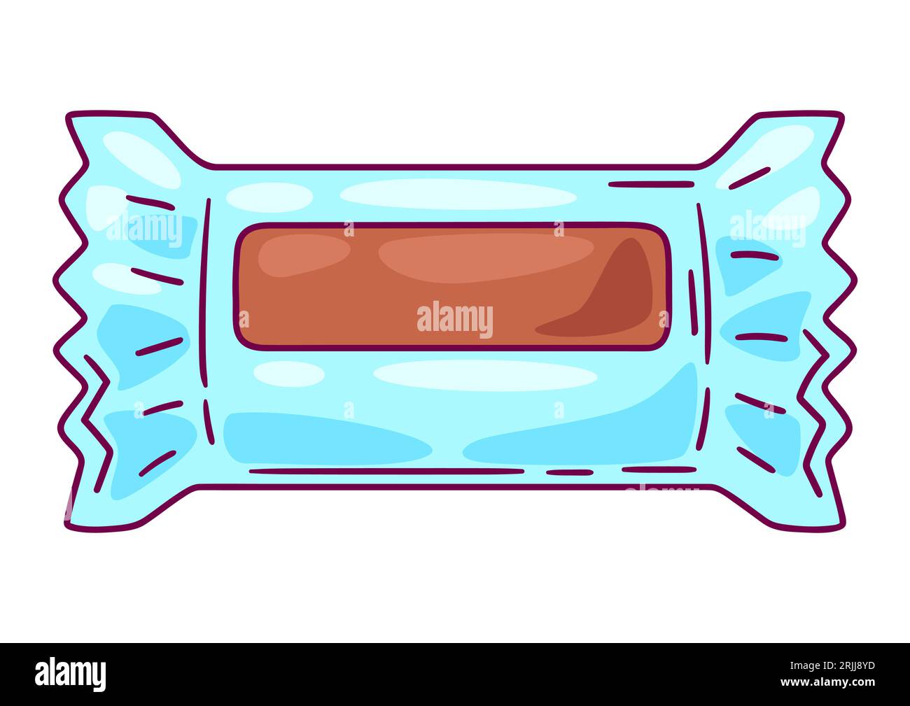 Candy bar wrapping Stock Vector Images - Alamy