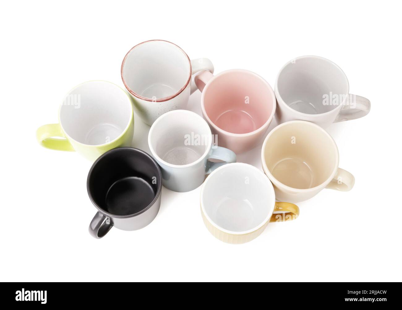 Different cups set on Cut Out Stock Images & Pictures - Alamy