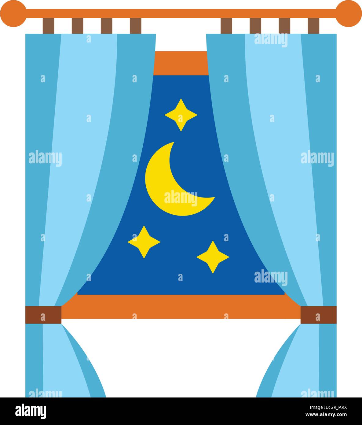 Night behind window icon Stock Vector Image & Art - Alamy