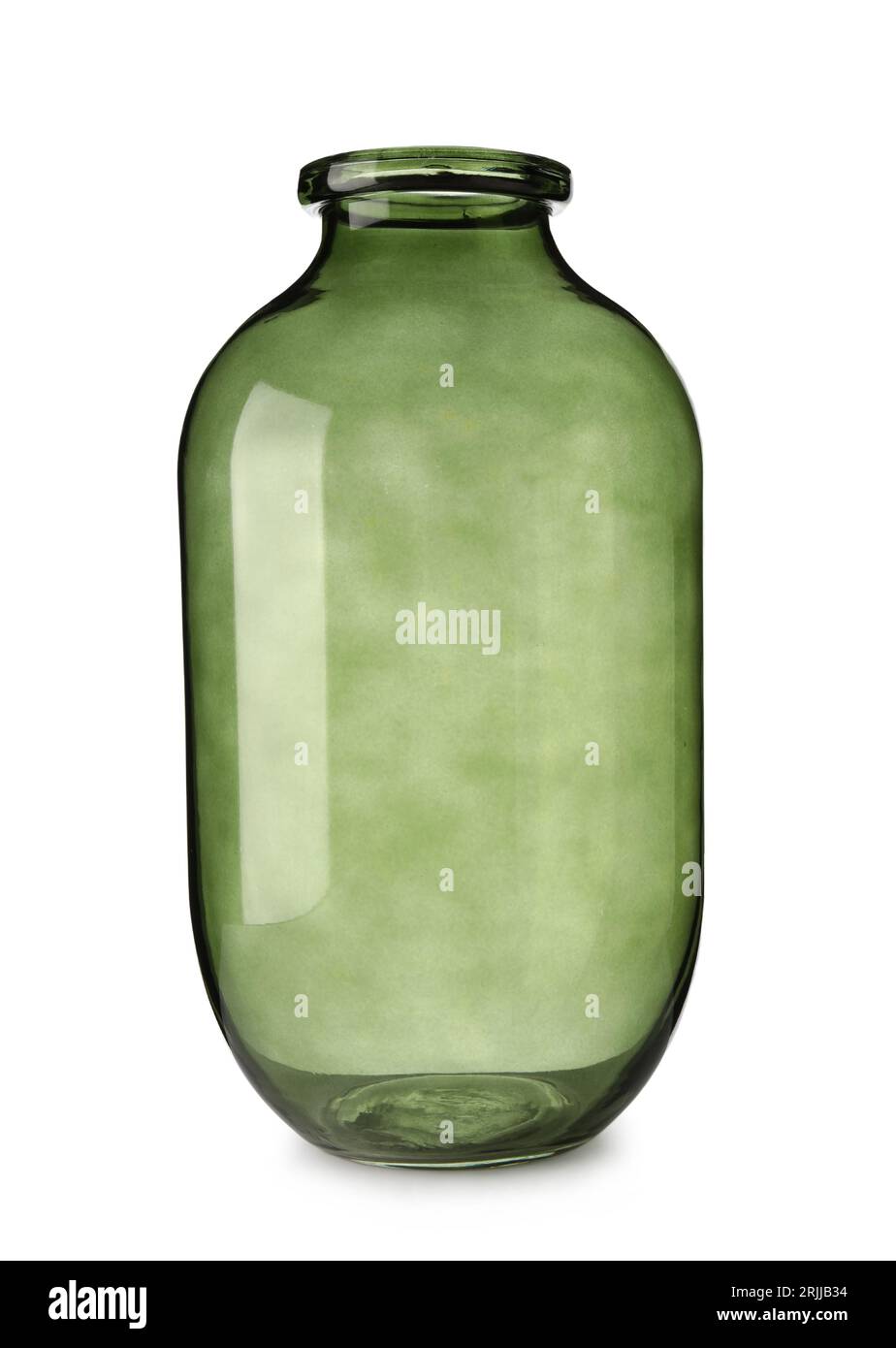 Stylish empty glass vase Cut Out Stock Images & Pictures - Alamy