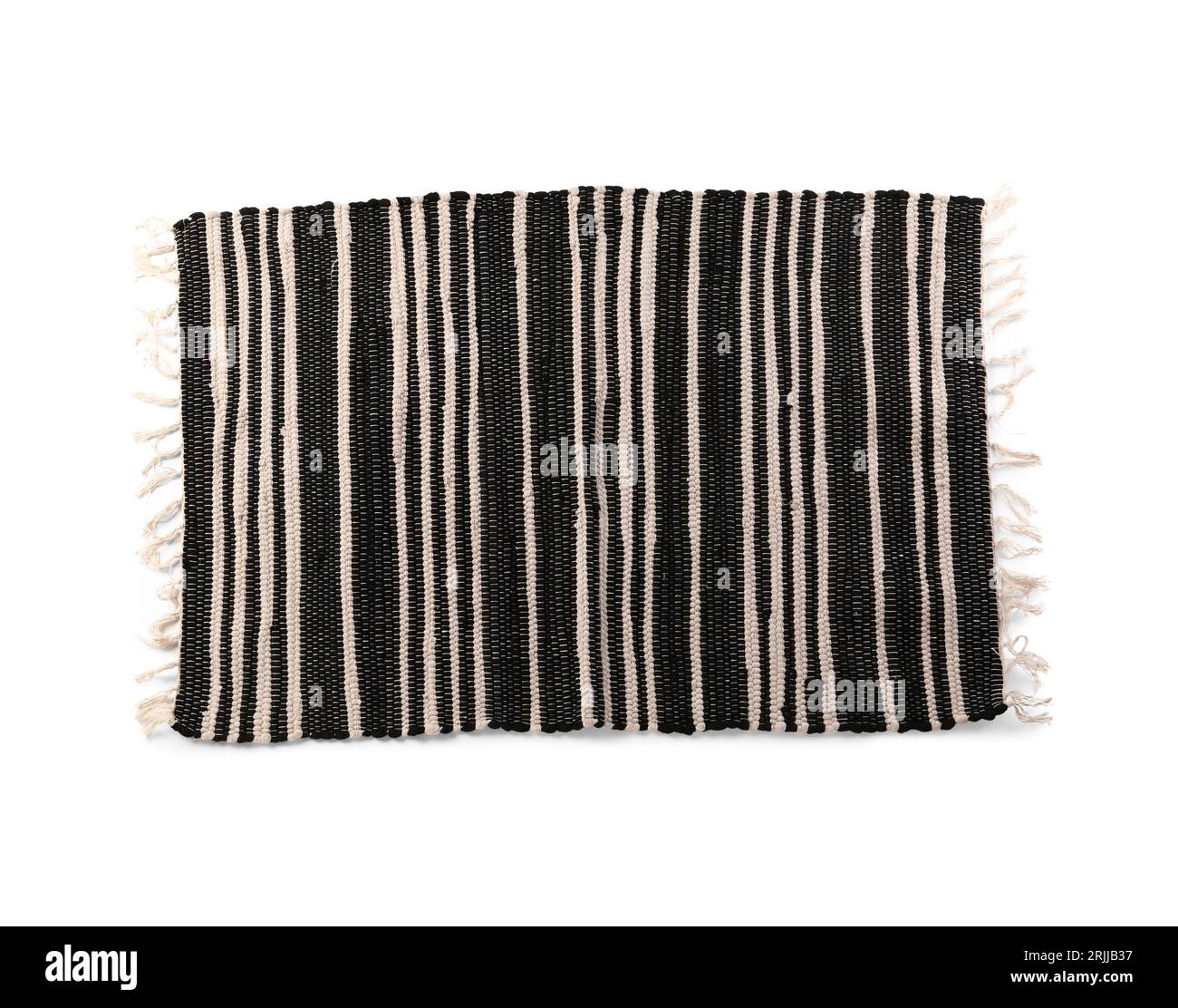 Floor mat on white background Stock Photo - Alamy