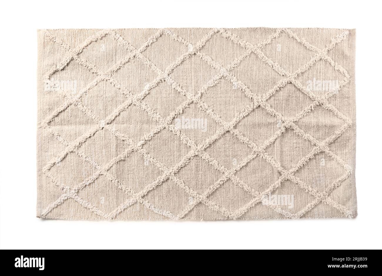 Floor mat on white background Stock Photo - Alamy