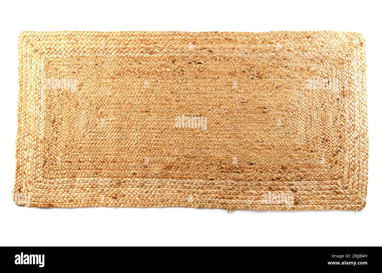 Floor mat on white background Stock Photo - Alamy