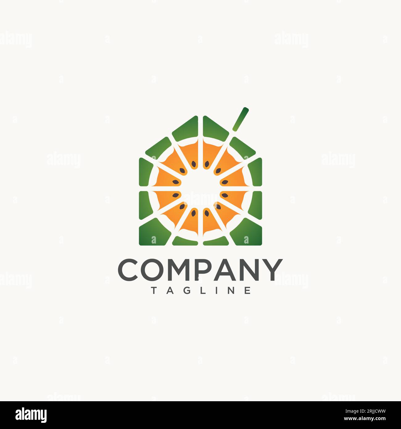Home Juice logo vector icon symbol minimalist template design. Vector ...