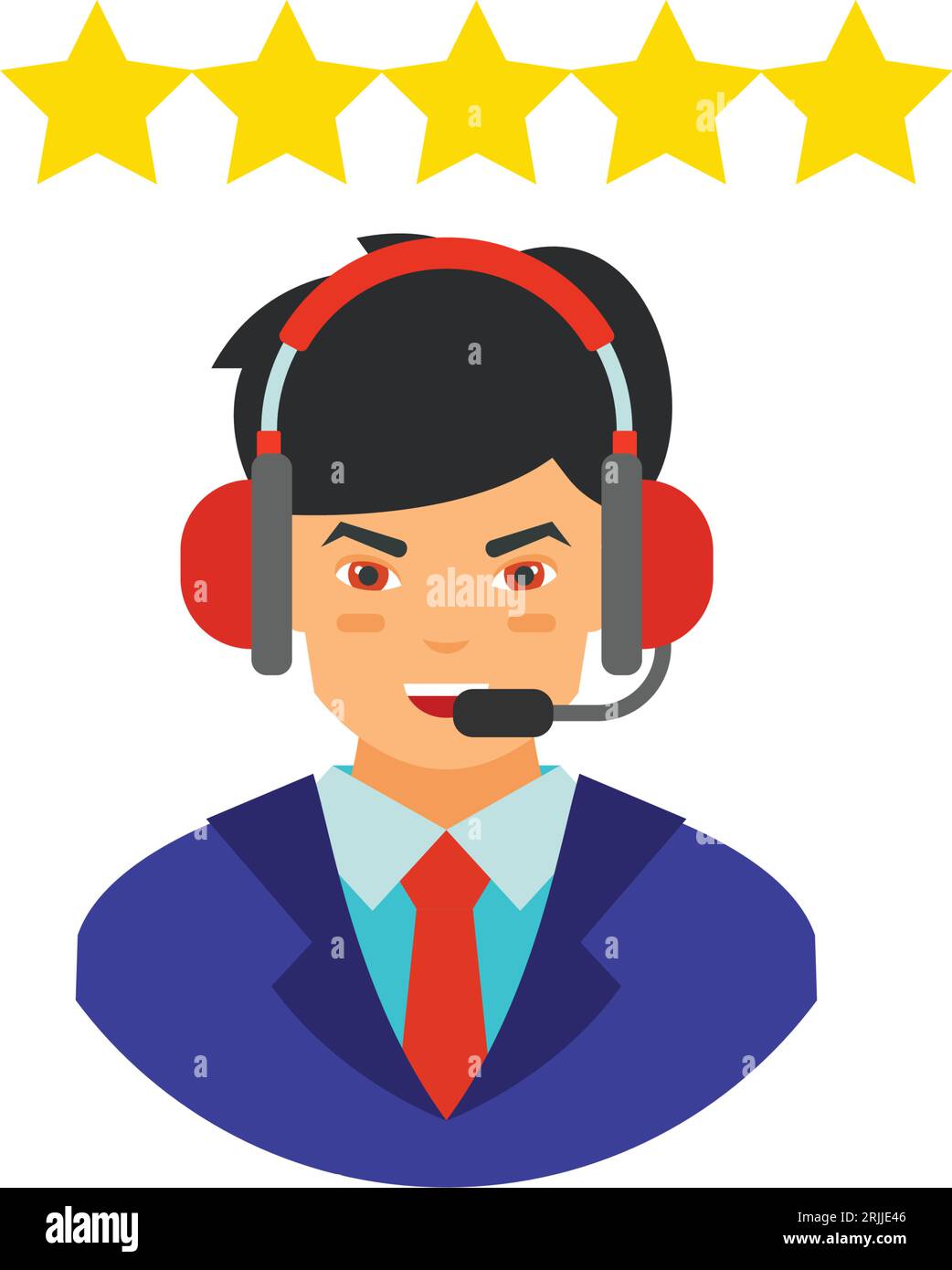 Operator rating icon Stock Vector Image & Art - Alamy