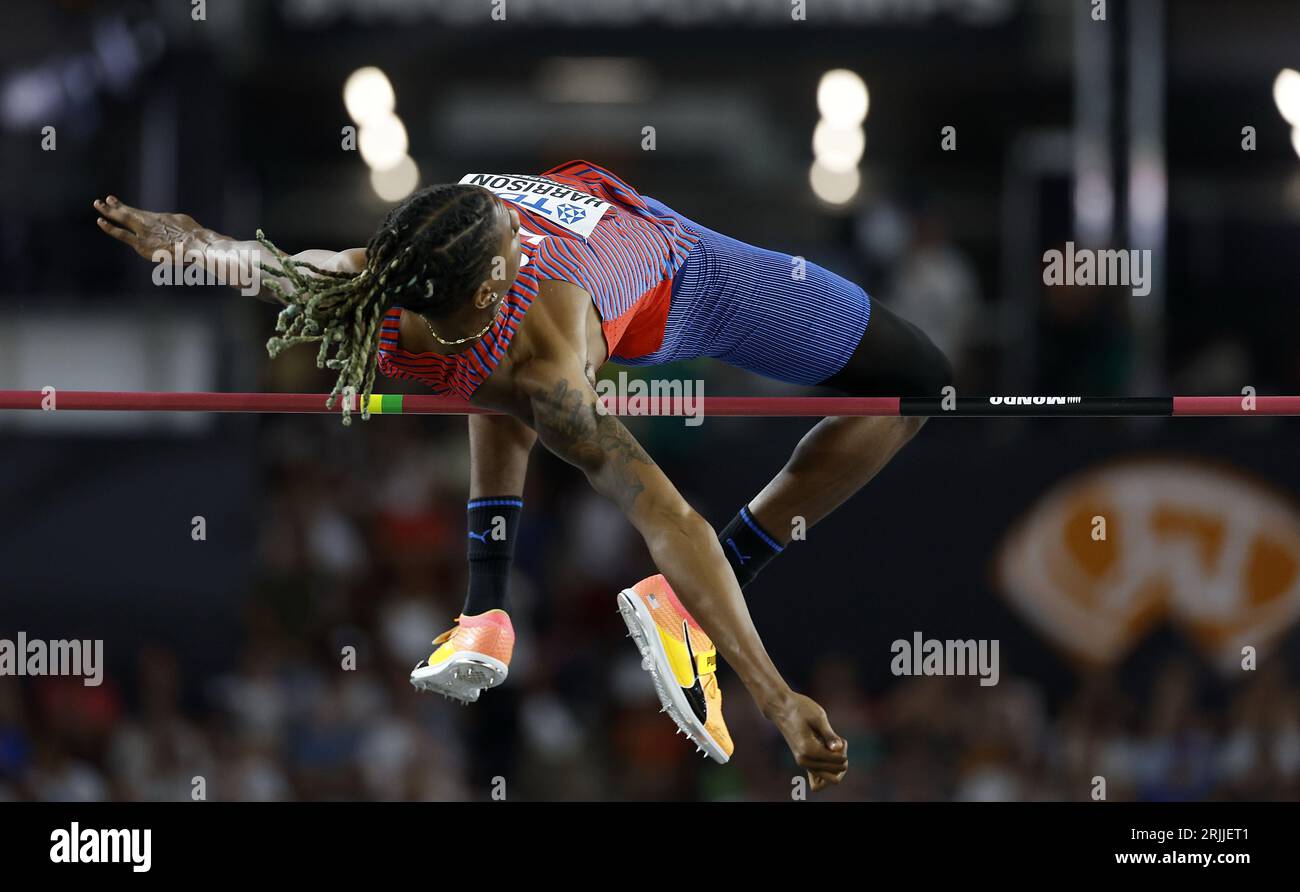 Budapest, Hungary. 22nd Aug, 2023. JuVaughn Harrison of the United ...