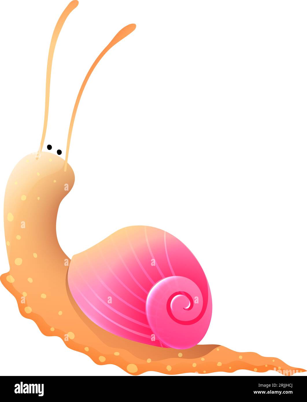 Cartoon character mollusc hi-res stock photography and images - Alamy