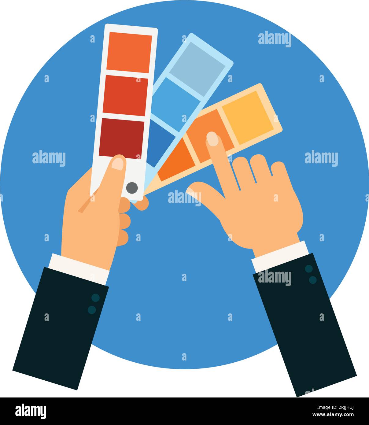 Colour selection icon Stock Vector Image & Art - Alamy