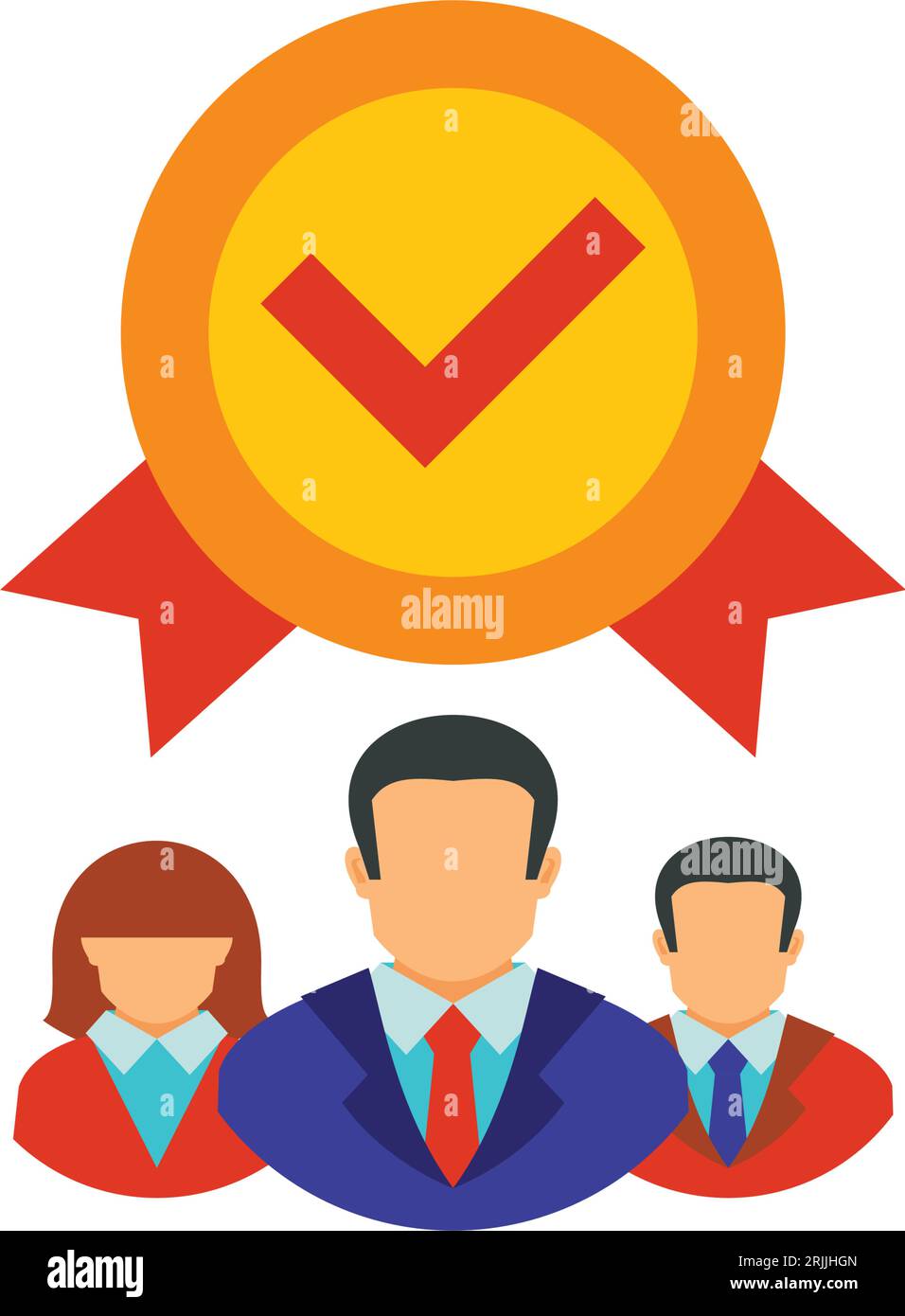 Successful business team icon Stock Vector Image & Art - Alamy