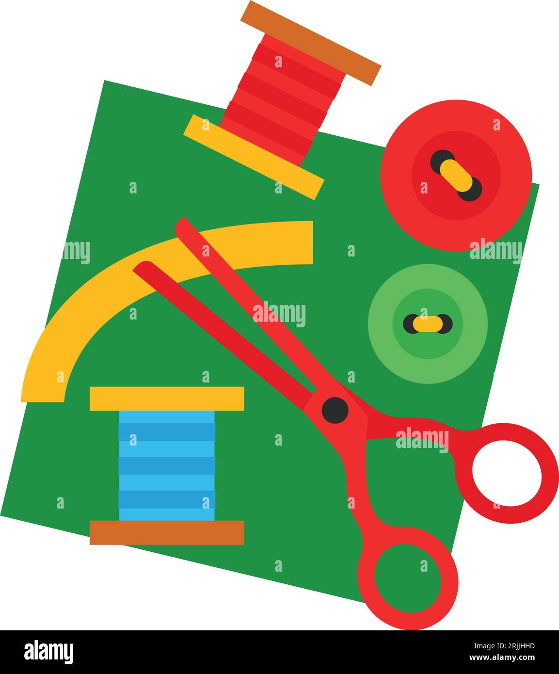 Needlework vector icon Stock Vector Image & Art - Alamy