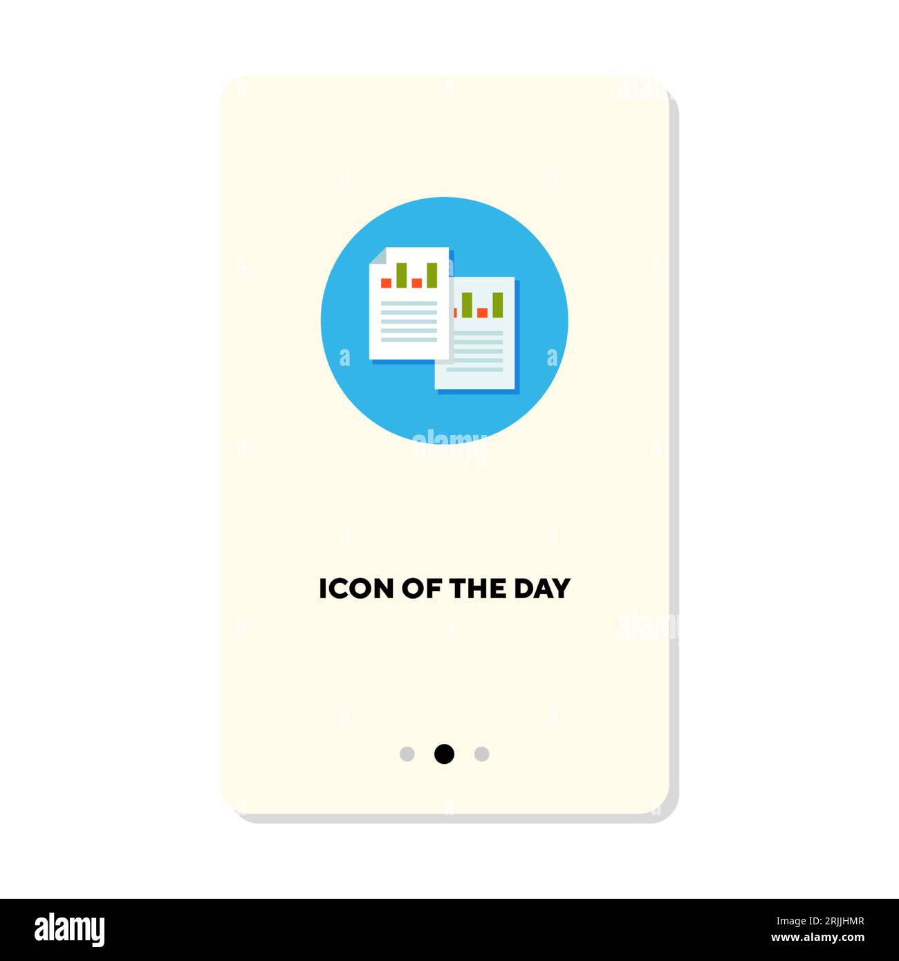 Business report icon Stock Vector Image & Art - Alamy