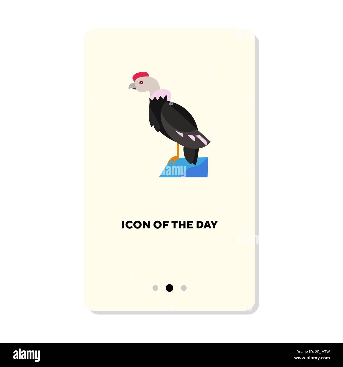 Condor drawing Stock Vector Images - Alamy