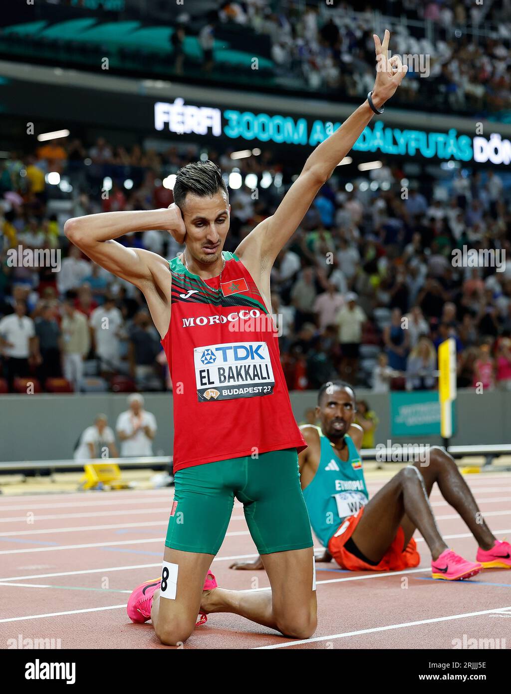 Budapest, Hungary. 22nd Aug, 2023. Soufiane El Bakkali of Morocco ...