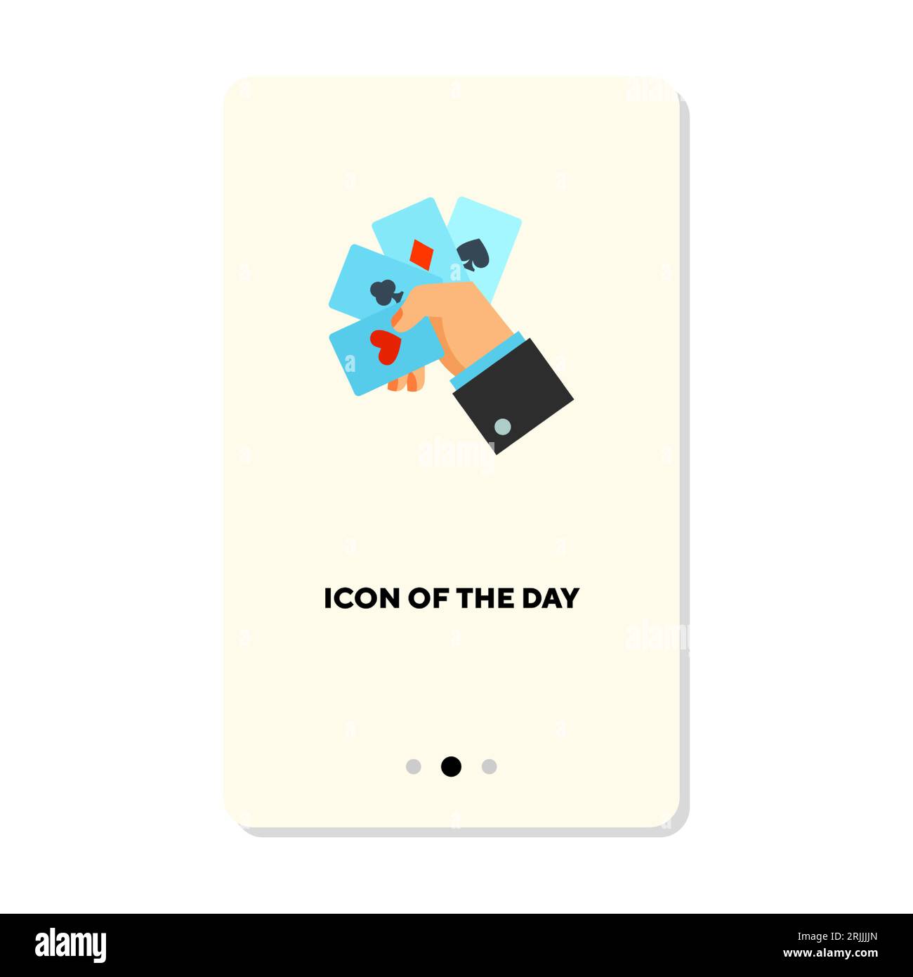 Playing card symbols web Cut Out Stock Images & Pictures - Alamy