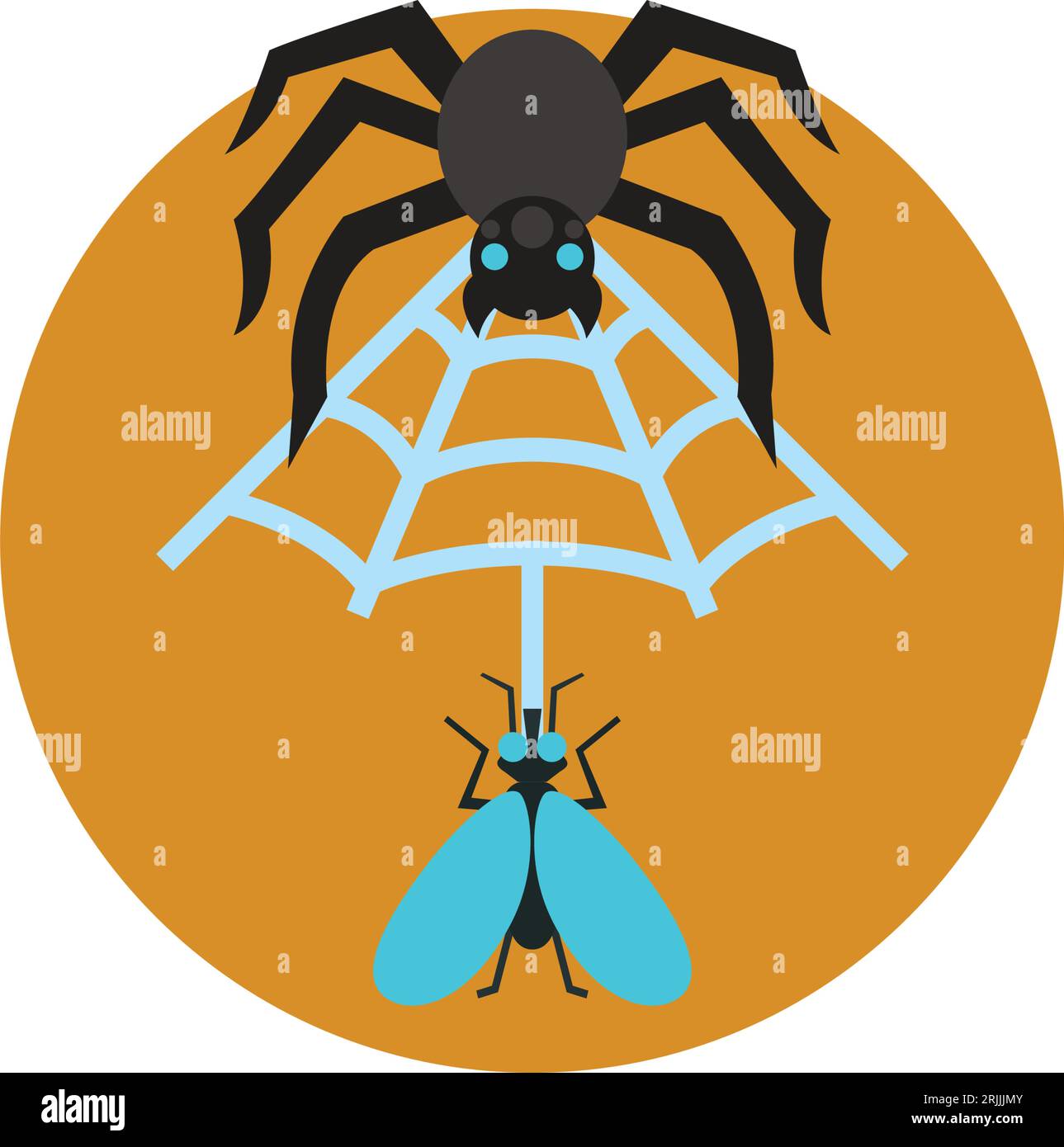 Spider web icon Stock Vector Image & Art - Alamy