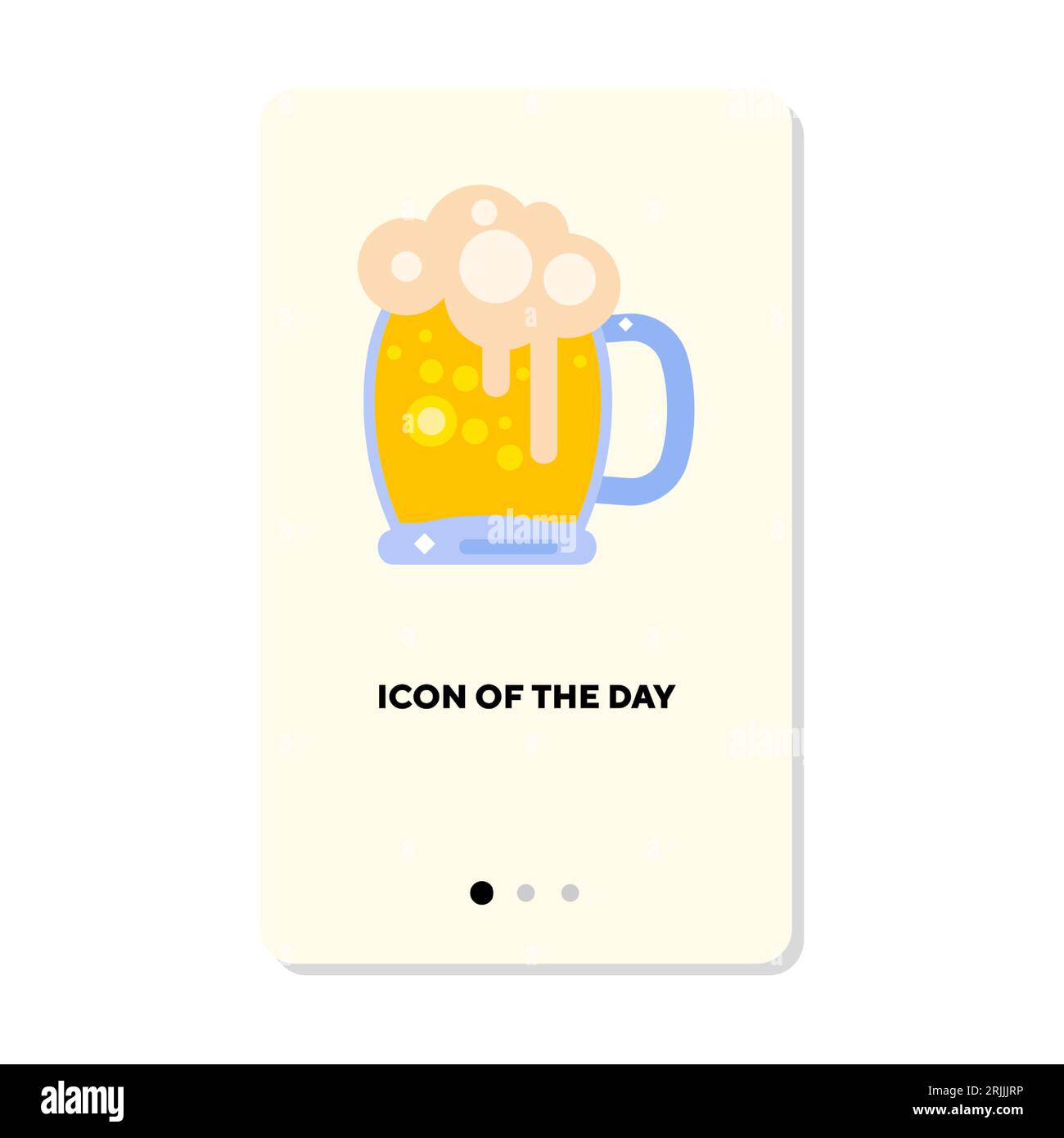 Pint symbol Cut Out Stock Images & Pictures - Alamy