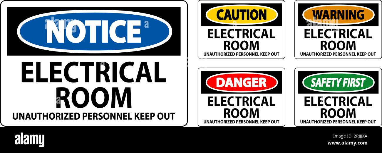Danger keep electrical panel hi-res stock photography and images - Alamy